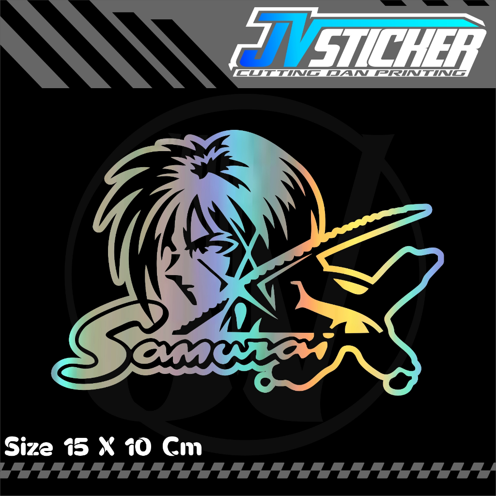 Jual stiker samurai x cutting sticker motor murah | Shopee Indonesia