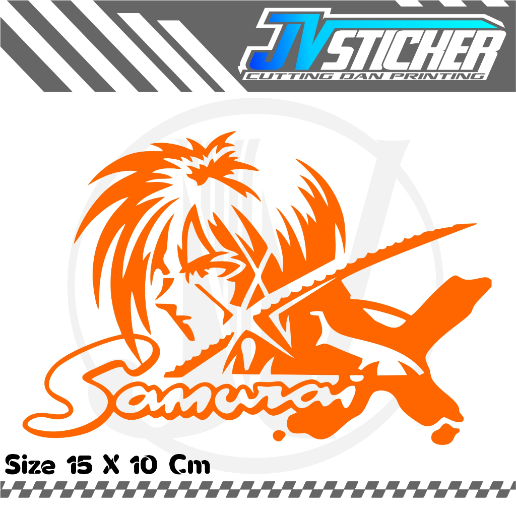 Jual stiker samurai x cutting sticker motor murah | Shopee Indonesia