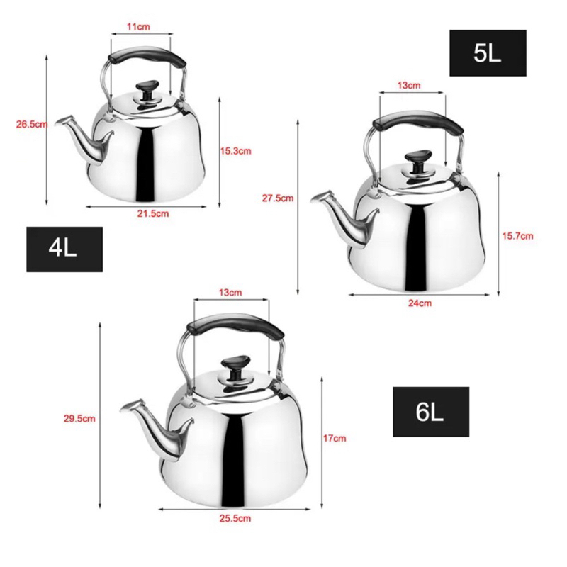 Jual Teko Bunyi Stainless teko Bunyi siul ceret siul ketel pemanas air stainless | Shopee Indonesia