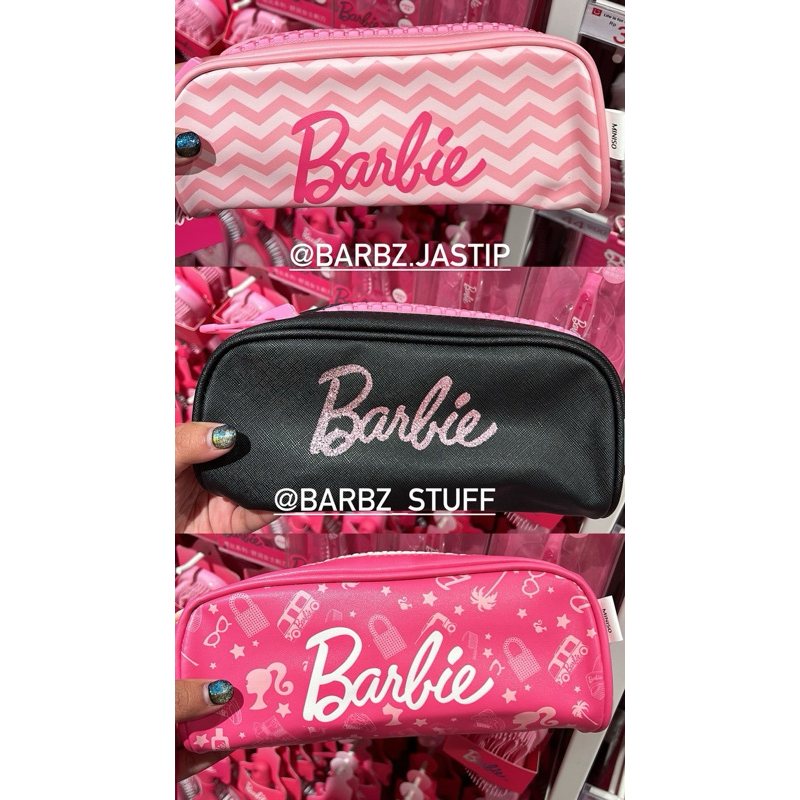 Jual MINISO X BARBIE ZIPPER PENCIL CASE / PENCIL CASE BARBIE / READY ...