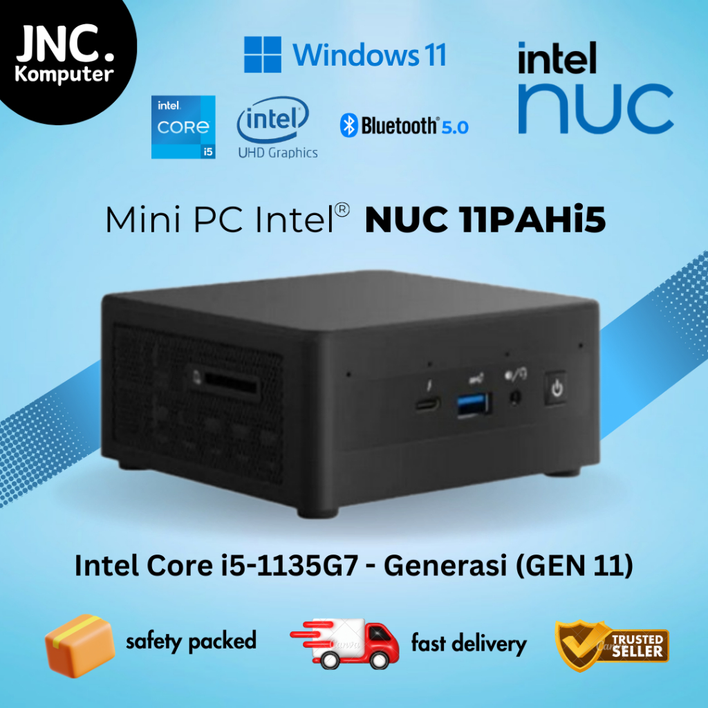 Jual Mini PC INTEL NUC Core i5 GEN 11 +WIN 11 ORI | NUC11PAHi5 +SSD +RAM | Shopee Indonesia