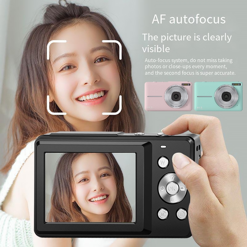 Jual CAM 44MP 16X 1080P Kamera digital pocket mini kamera digicam ...