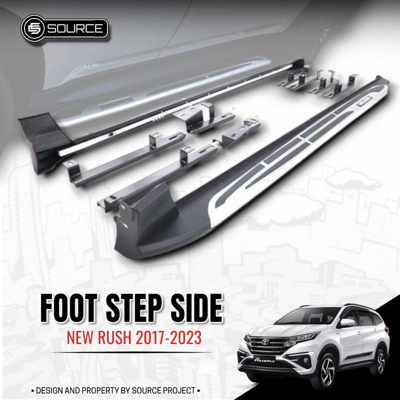 Jual FOOT STEP SIDE/ PIJAKAN KAKI SAMPING NEW DESIGN - ALL NEW RUSH ...