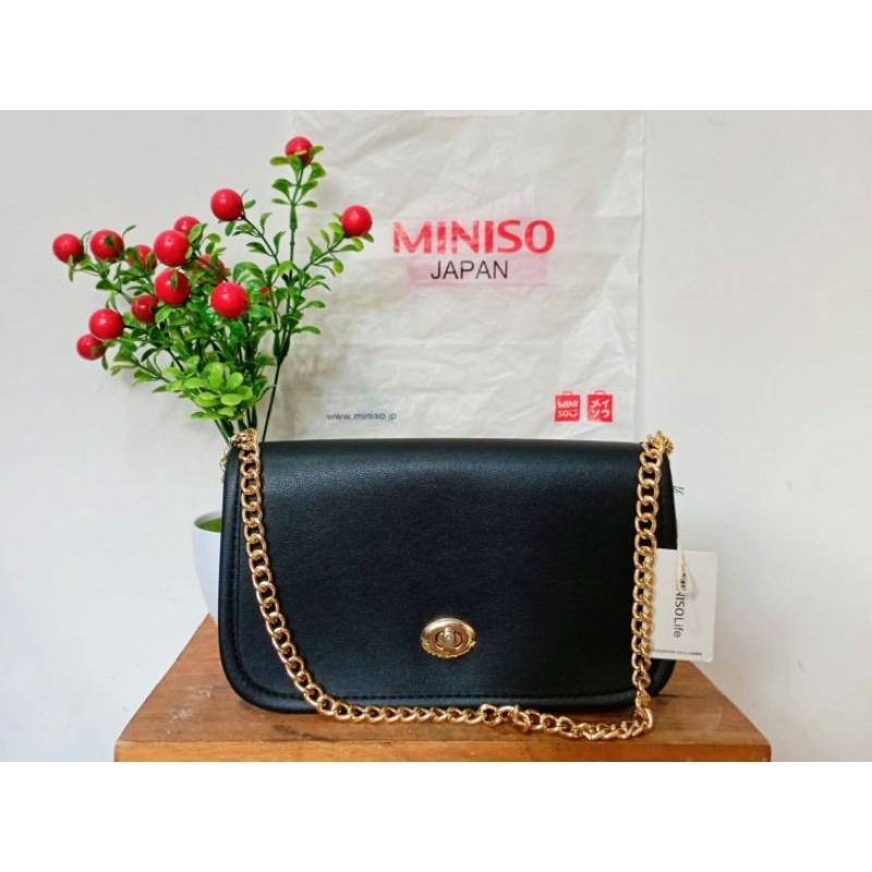 Jual [MINISO ORIGINAL TAS HANDBAG] MINISO ORI NEW | Shopee Indonesia