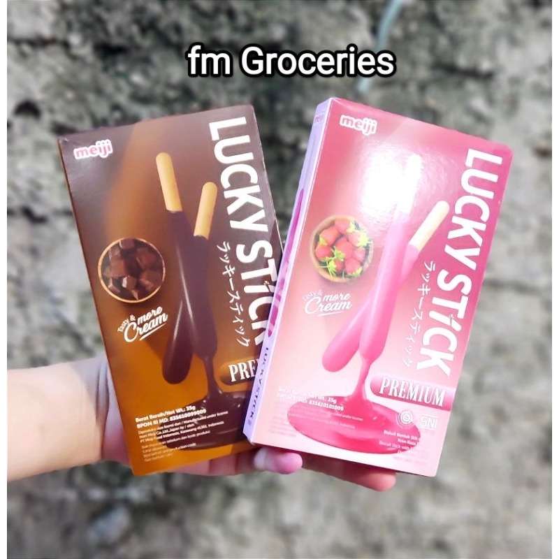 Jual Lucky Stick Biskuit | Meiji Lucky Stick | Shopee Indonesia