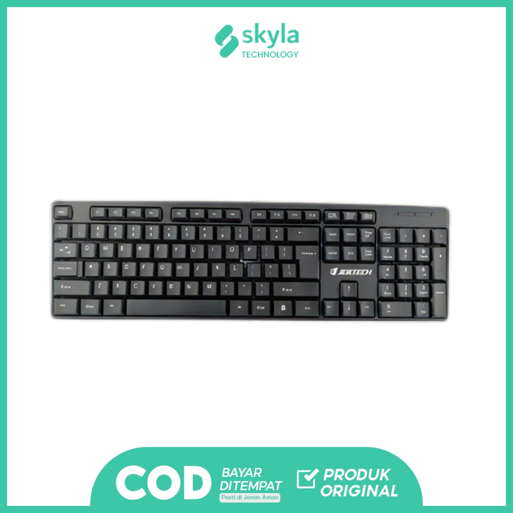 Jual Keyboard Jertech K328 Business Keyboard Shopee Indonesia