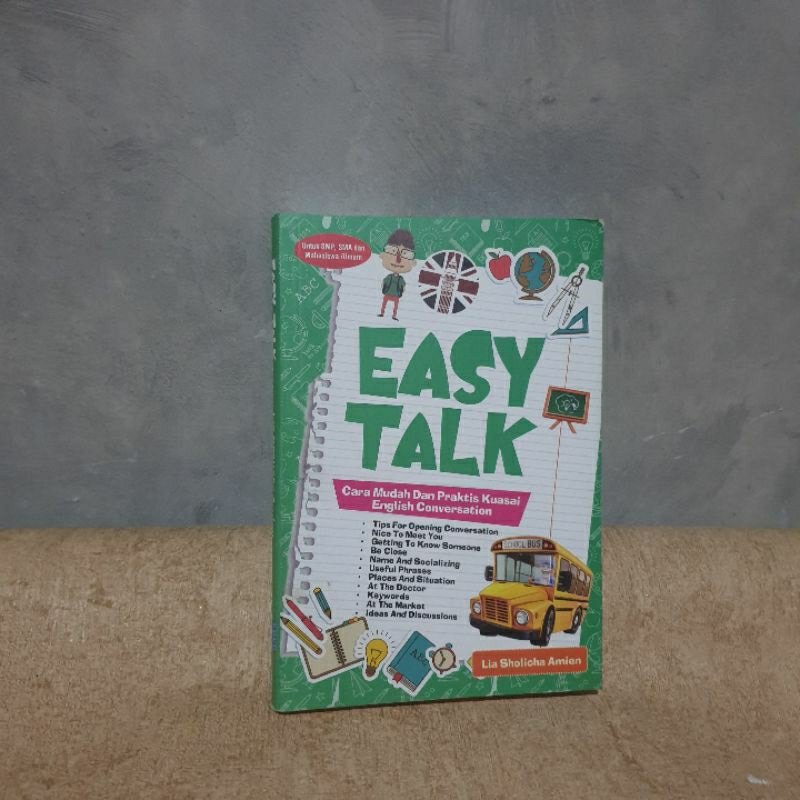 Jual Buku easy Talk : cara mudah dan praktis kuasai english conversation | Shopee Indonesia
