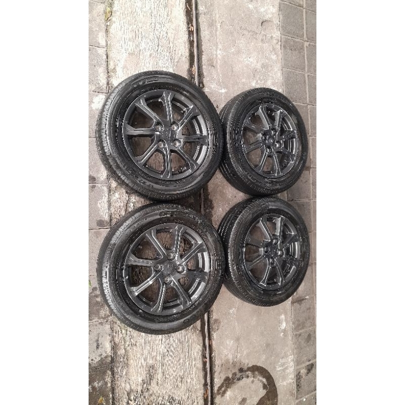 Jual VELG SEKEN MOBIL OEM COPOTAN AGYA RING 14 BAUT 4X100 VELG ONLY ...