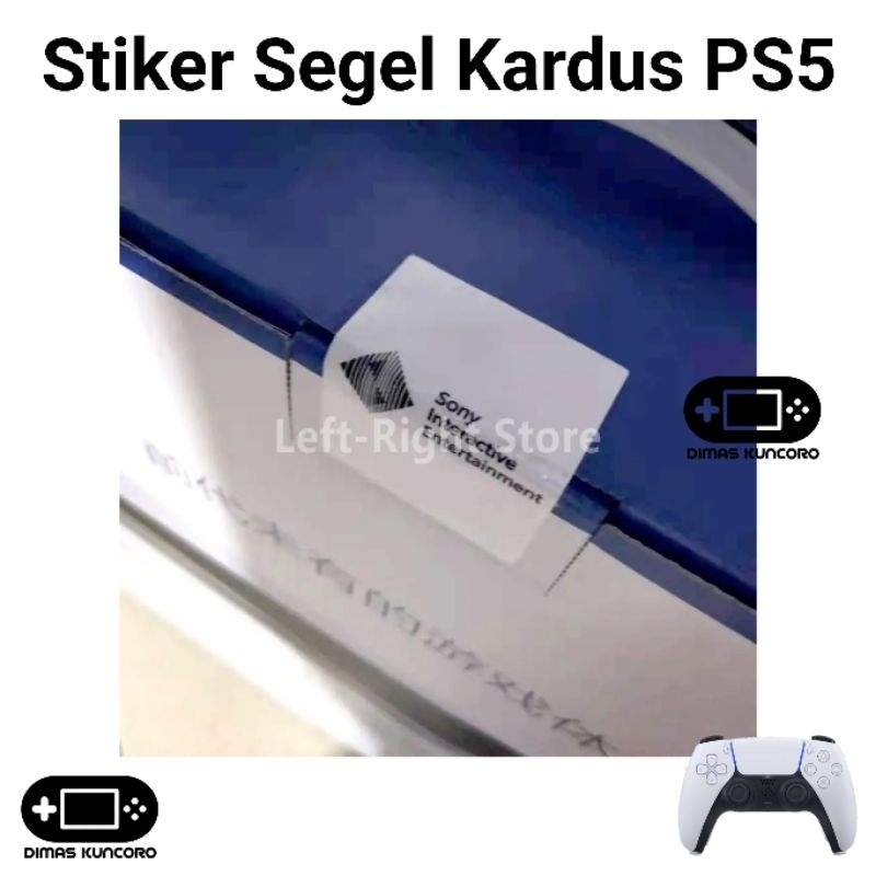 Jual Stiker Segel Kardus PS5 sticker box ps playstation 5 fat slim box ...