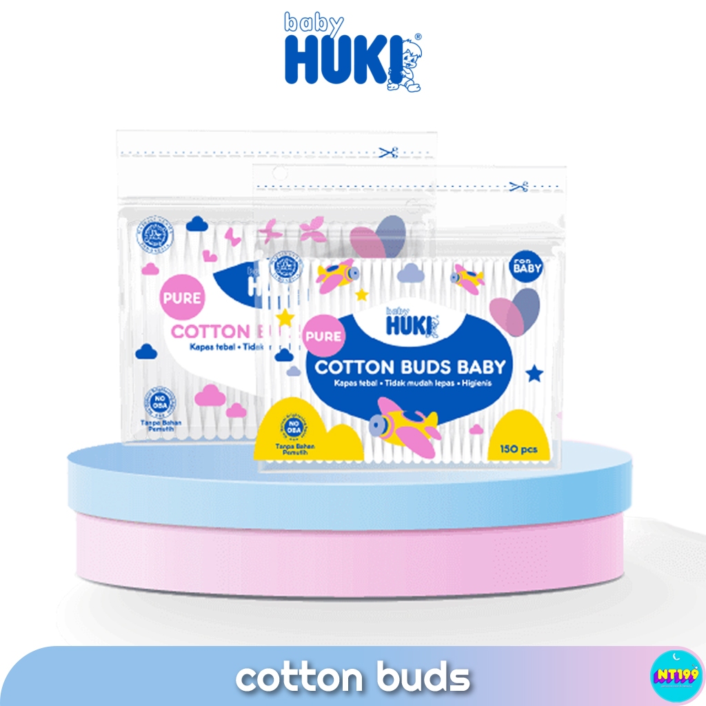 Jual Huki Cotton Buds Baby Kemasan Zak | Shopee Indonesia