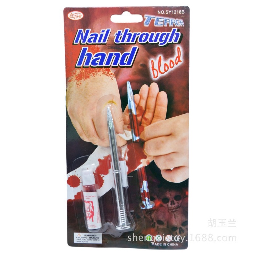 Jual 99 BRANDS FESTIVAL NTH nail through hand paku tembus darah palsu ...