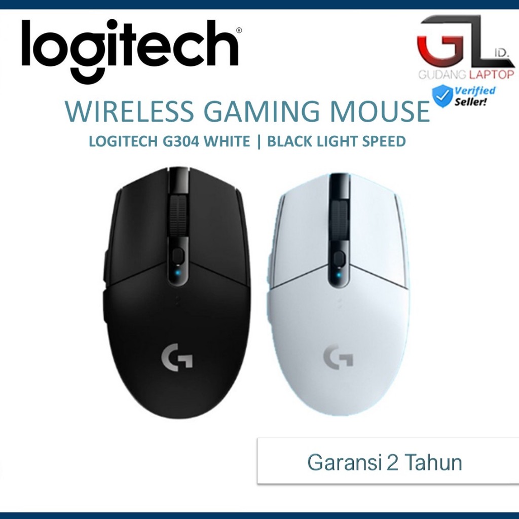 Jual MOUSE GAMING LOGITECH G304 LIGHTSPEED RGB WIRELESS | Shopee Indonesia