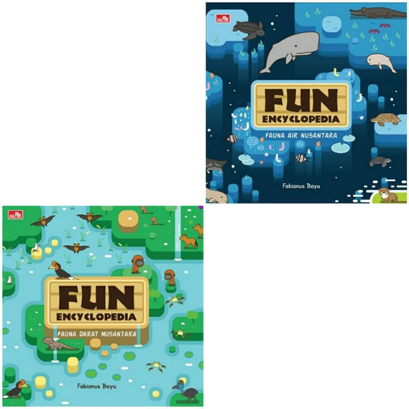 Jual Gramedia : Fun Encyclopedia Fauna Air Nusantara Fauna Darat ...