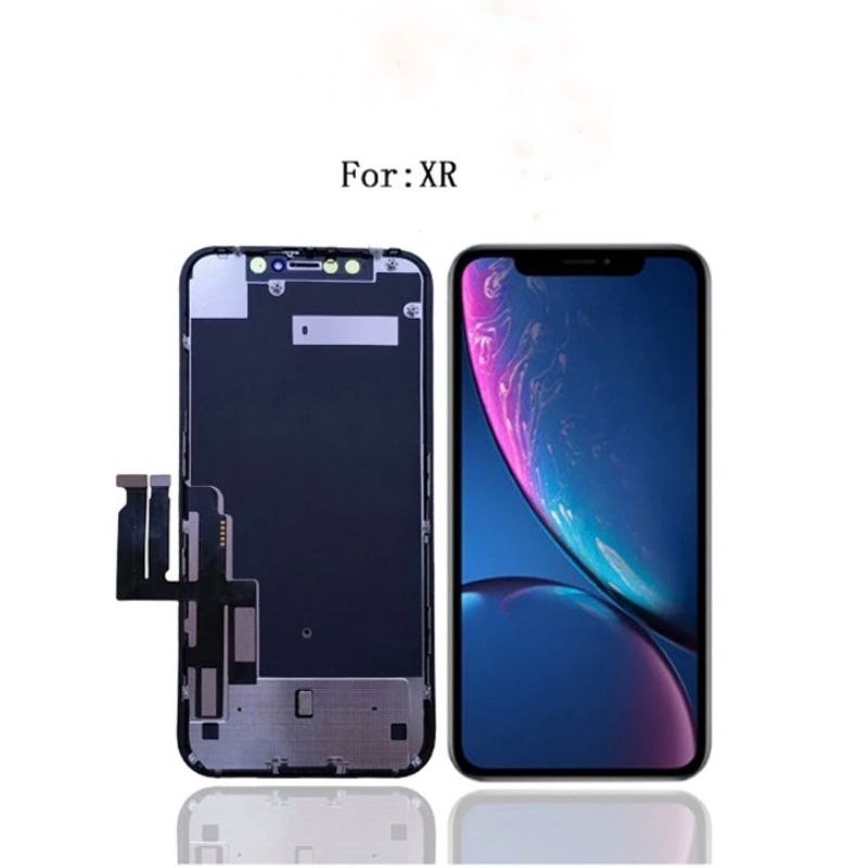 Jual LCD TOUCHSCREEN IP XR HITAM FULL SET | Shopee Indonesia
