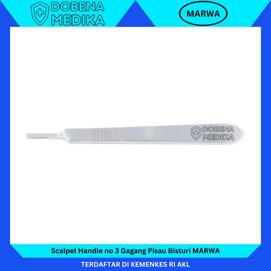 Jual Marwa Scalpel Handle Gagang Pisau Bedah Bisturi No 3 4 7 | Shopee ...