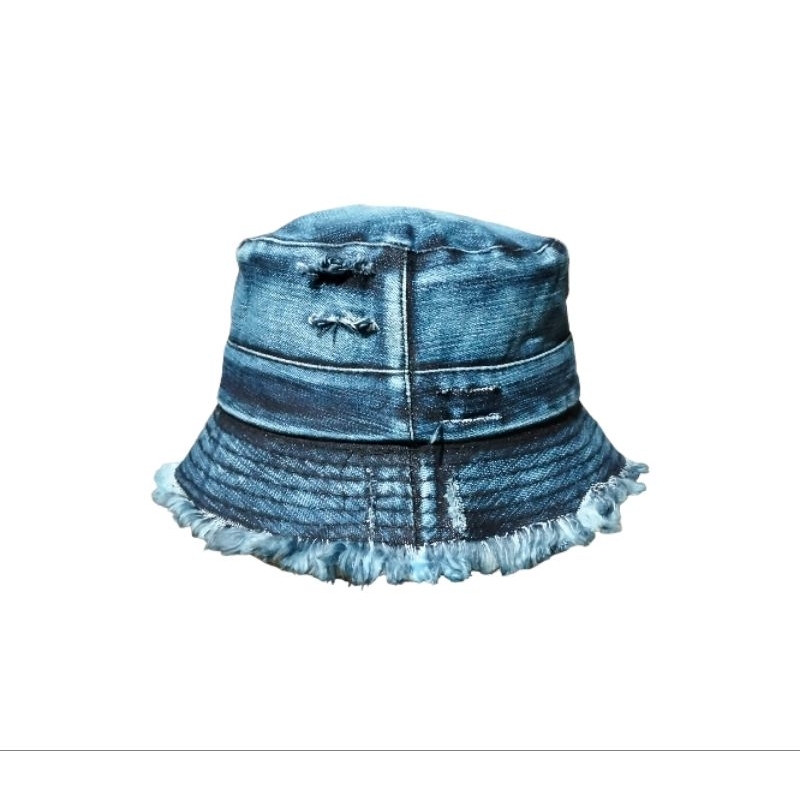 Jual Topi Bucket Levis Washing Sobek Kekinian | Shopee Indonesia