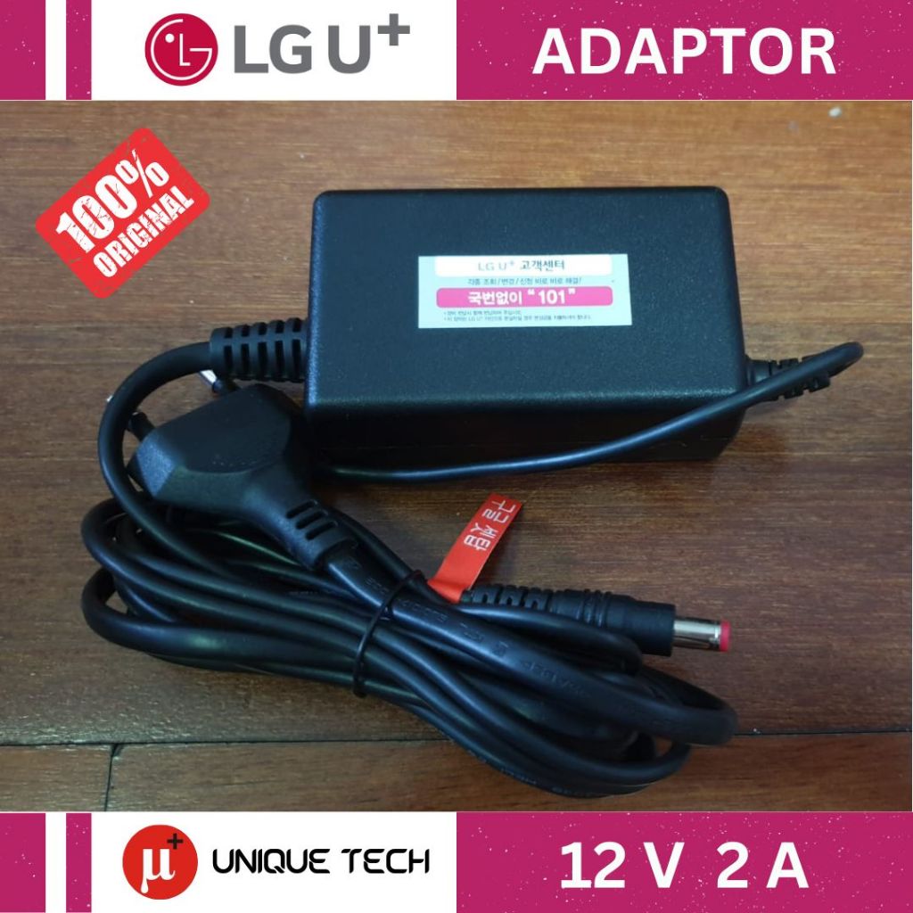 Jual ADAPTOR 12V 2A LG SAMSUNG KOREA ORIGINAL CCTV LED CHARGER 12 VOLT ...