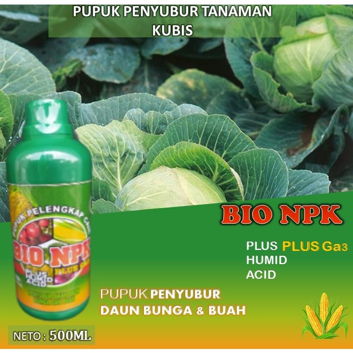 Jual pupuk pelengkap cair plus ga3 pupuk organik penyubur akar daun dan buah ampuh untuk tanaman ...
