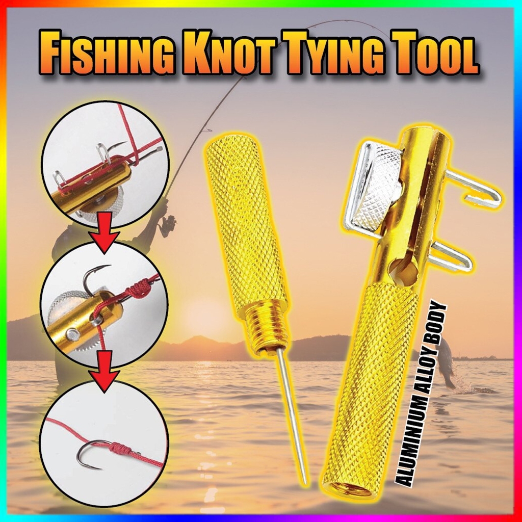 Jual Alat Bantu Pasang kail Ikat Simpul Tali Pancing Pengikat Kail ...