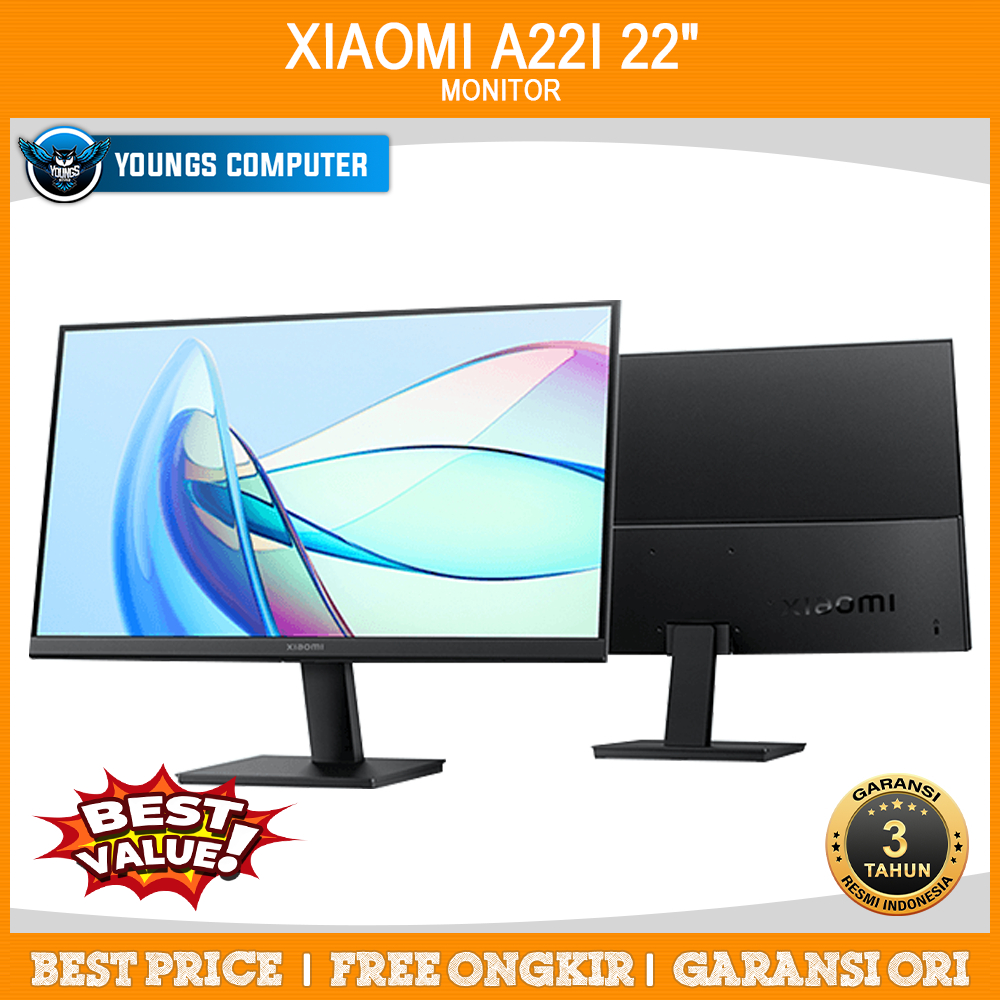 Jual LED Xiaomi MI Monitor A22i 22" 75Hz 99%sRGB Ultra Slim | Shopee ...