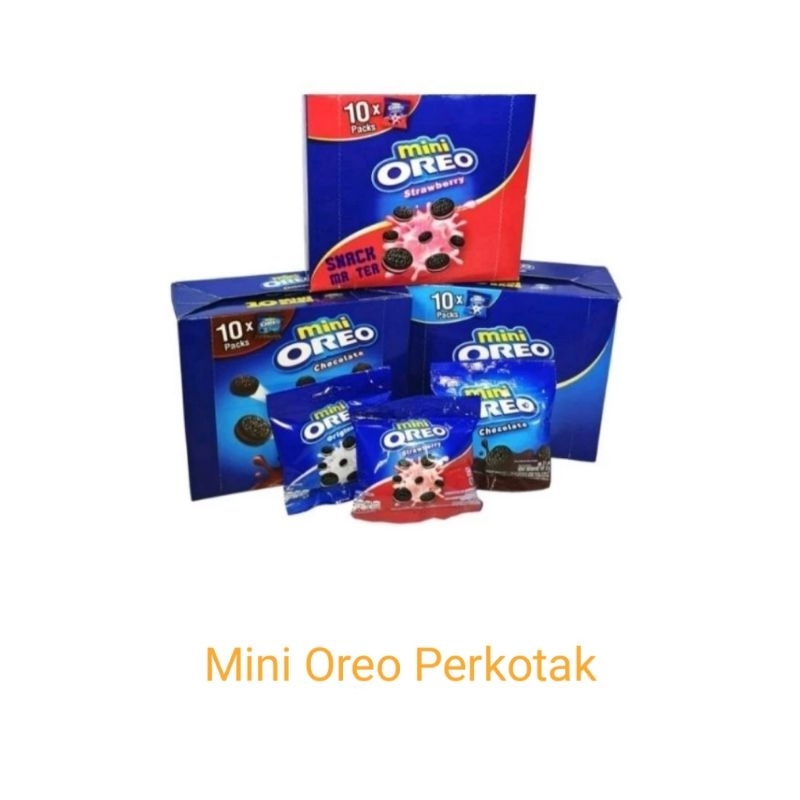 Jual Mini Oreo Perkotak biskuit oreo mini | Shopee Indonesia