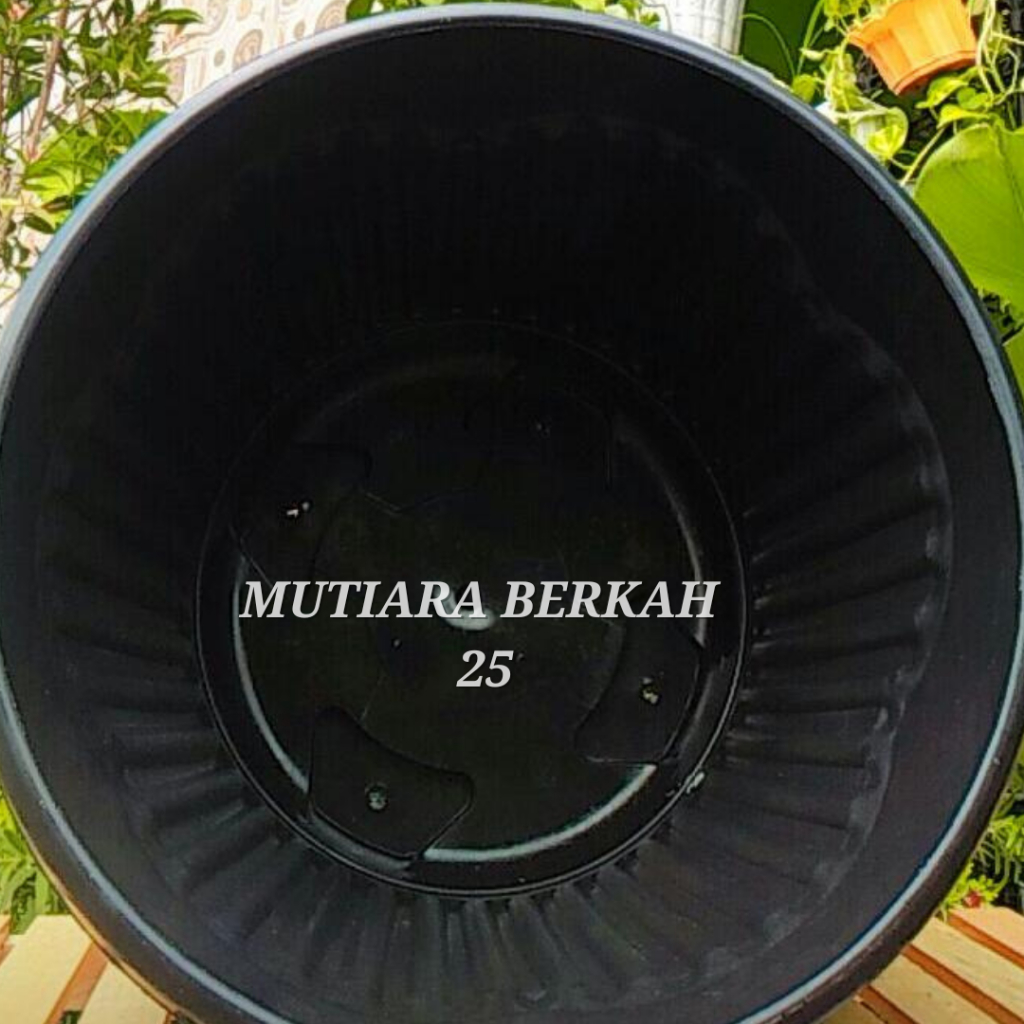 Jual POT HITAM 50 CARGO/ POT BESAR KUAT TEBAL/ POT BUNGA/ POT KUAT ...
