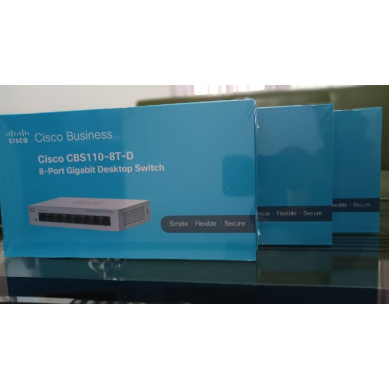 Jual Cisco Business CBS110-8T-D 8-Port Gigabit Desktop Switch | Shopee ...