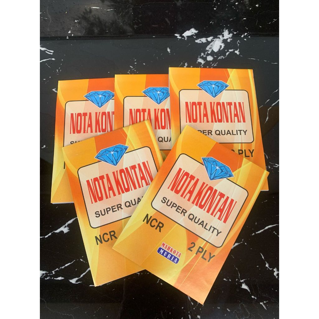 Jual Nota Kontan 2 Ply, Nota NCR, Nota Kecil (Atas Cetak, Bawah Polos ...
