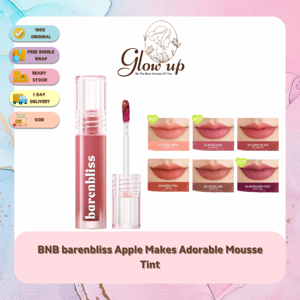 Jual [NEW LAUNCH] BNB barenbliss Apple Makes Adorable Mousse Tint ...