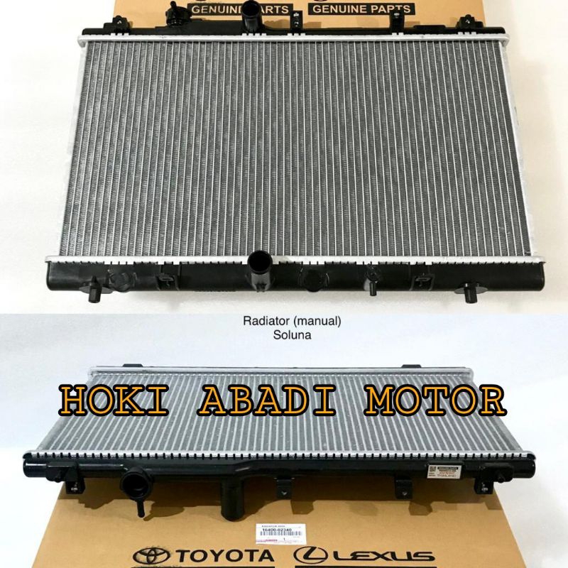 Jual Radiator Assy Toyota Soluna Manual Asli Original Denso | Shopee ...
