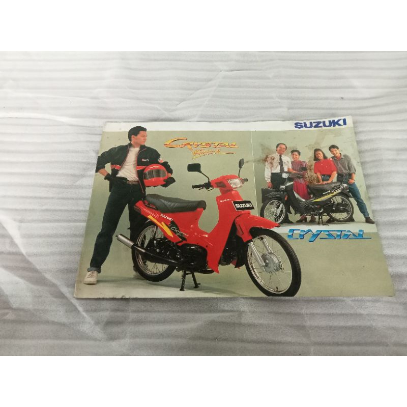 Jual brosur iklan suzuki crystal tune original | Shopee Indonesia