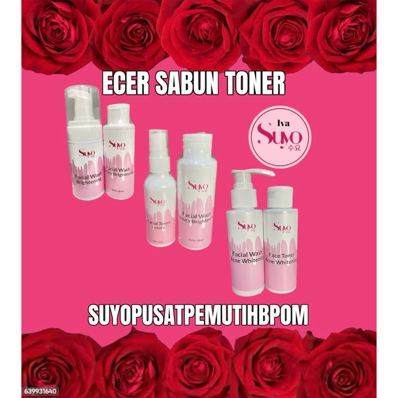 Jual ECER SABUN TONER SKINCARE by SUYO ( CEK VARIASI) | Shopee Indonesia