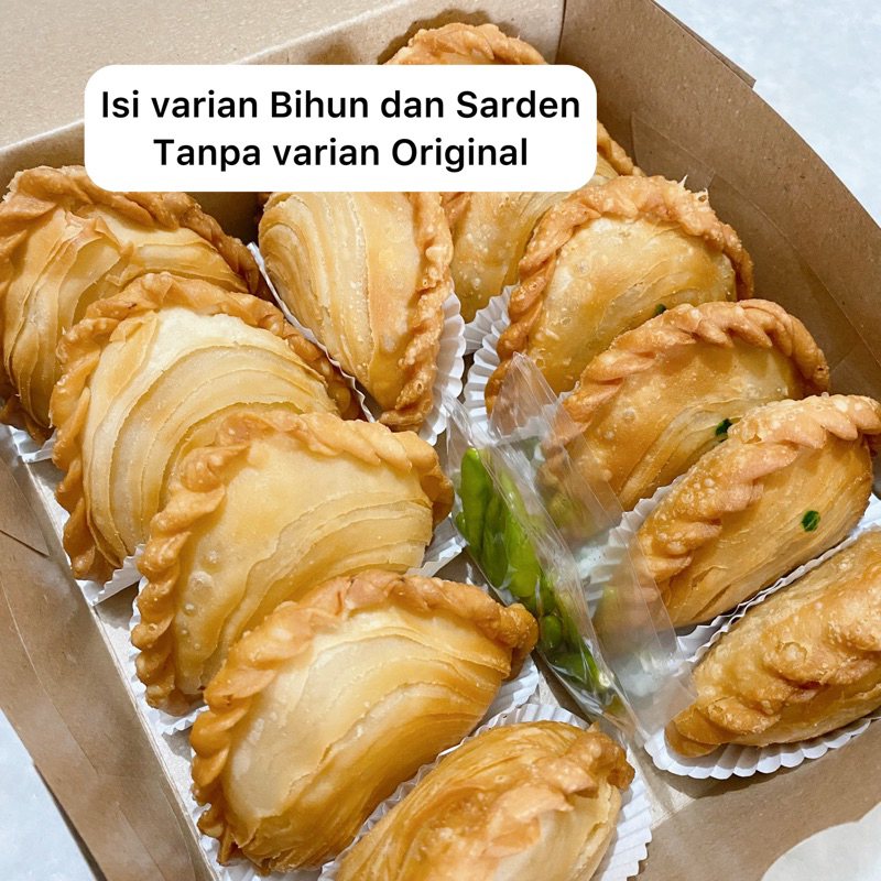 Jual Madam crispypuff / fried puff/ pastel pastry / pastel singapur ...