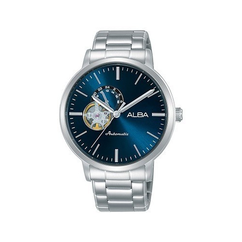 Jual ALBA A9A005X1 Automatic Stainless Steel Blue Dial Jam Tangan Pria ...