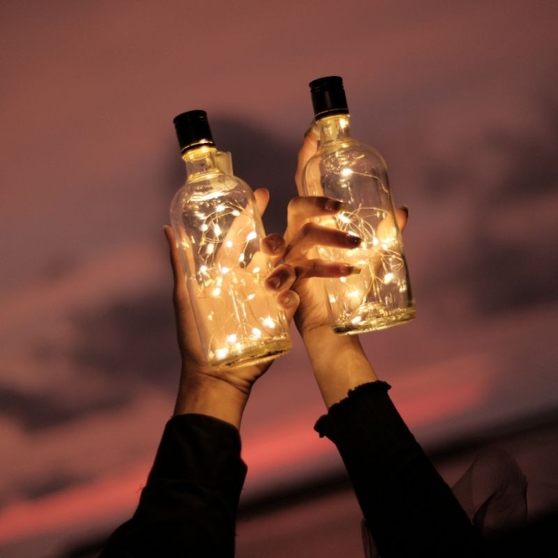 Jual Lampu Botol LED | Lampu Hiasan Kamar | Properti Foto | Properti ...