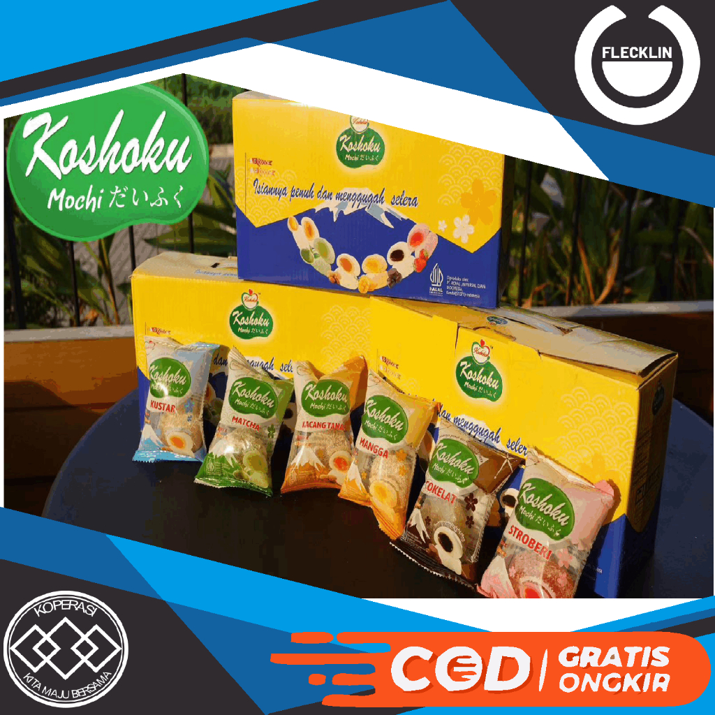 Jual MOCHI VIRAL ! Koshoku Mochi Aneka Rasa 30 Gram | Shopee Indonesia