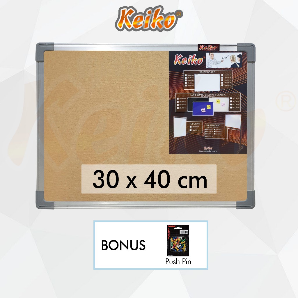 Jual Softboard / Pin Board / Cork Board / Papan Pengumuman / Mading ...