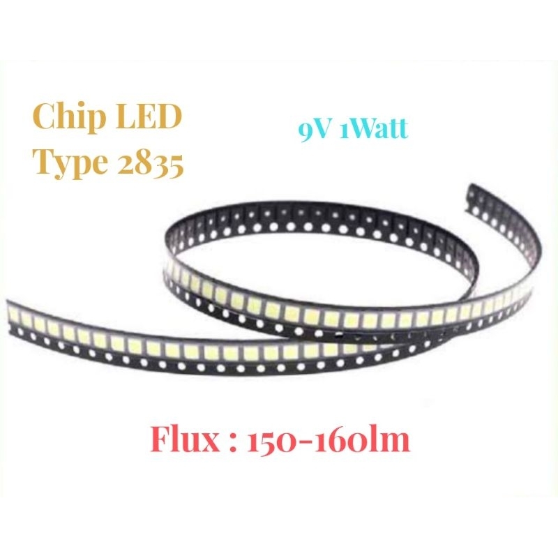 Jual Chip LED Type 2835 9v 1watt | Shopee Indonesia