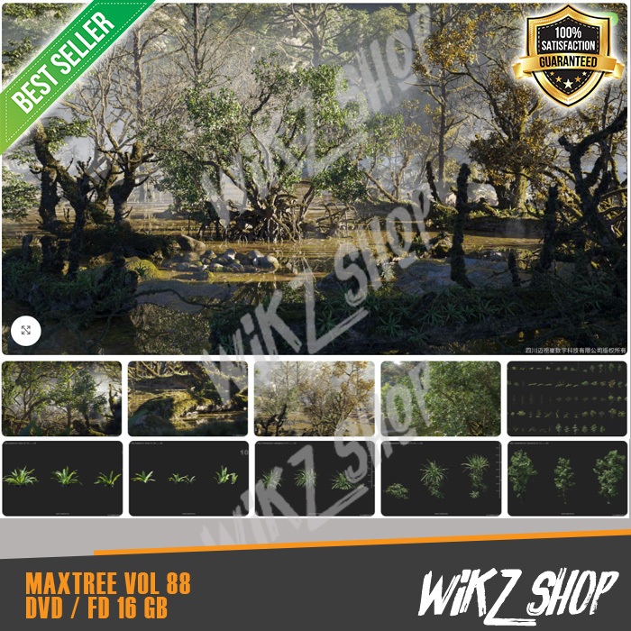 Jual MAXTREE PLANTS 3D MODELS VOLUME 88 | Shopee Indonesia