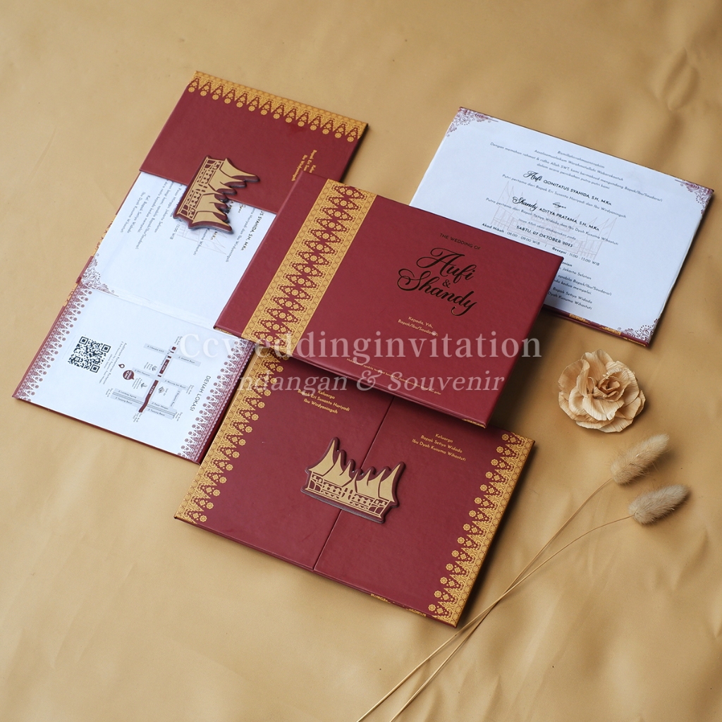 Jual Sampel Undangan Pernikahan Ccweddinginvitation HC Temu Manis ...