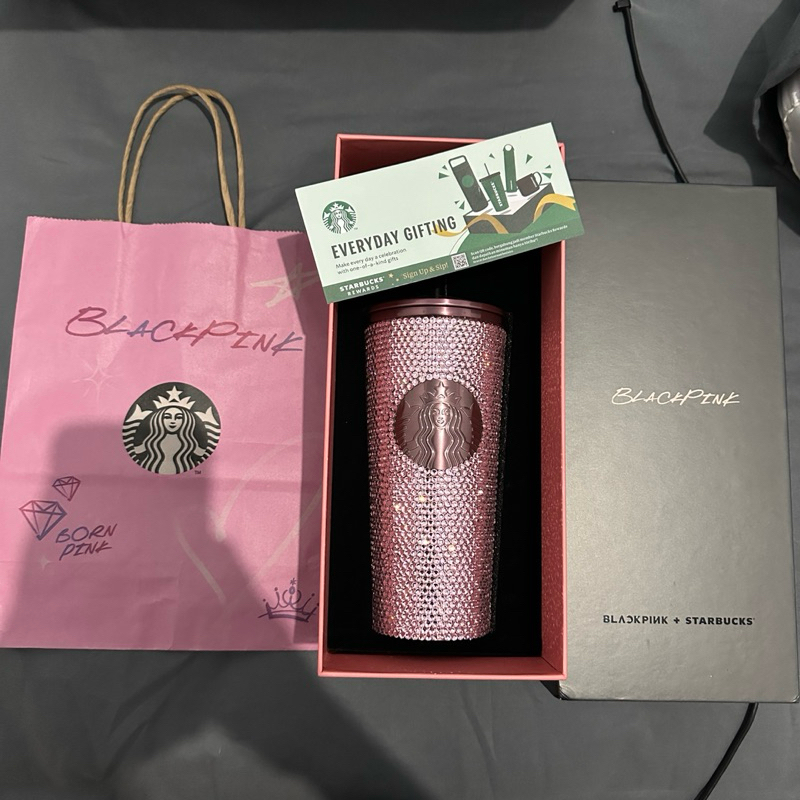 Jual LIMITED TUMBLER STARBUCKS x BLACKPINK LISA PICK RHINESTONES ...