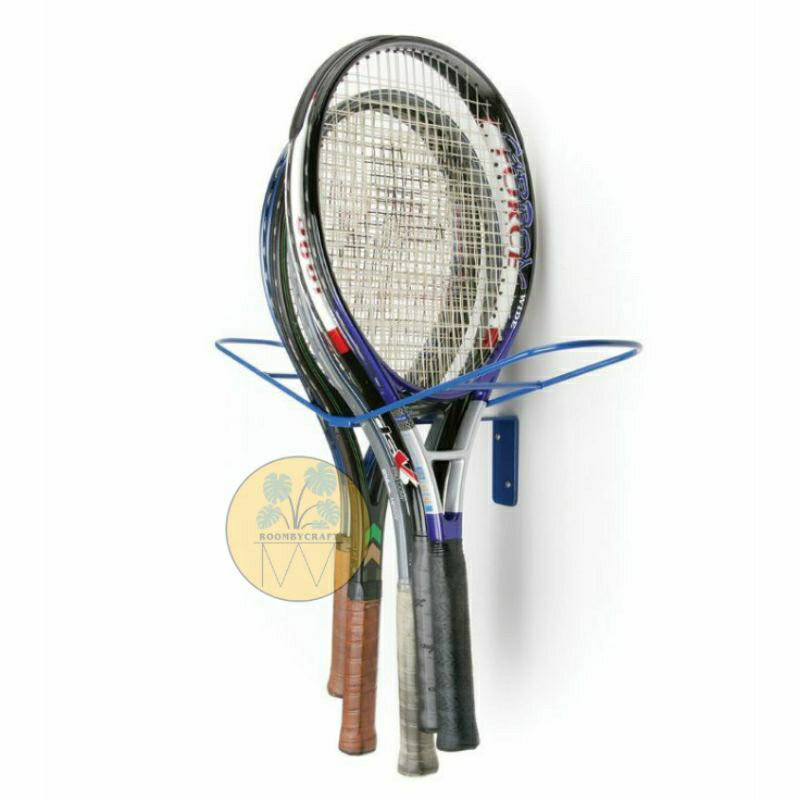 Jual RAK RAKET TENIS RAKET BADMINTON / RAK RAKET TEMPEL DINDING ...