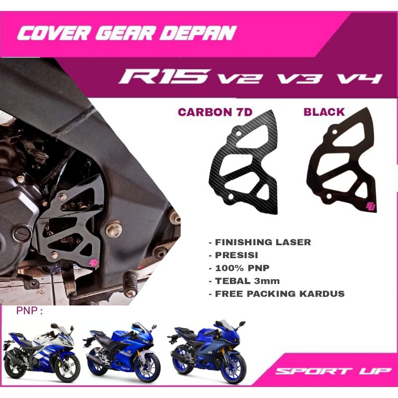 Jual Cover Gear Depan R15 v2 v3 v4 | Shopee Indonesia