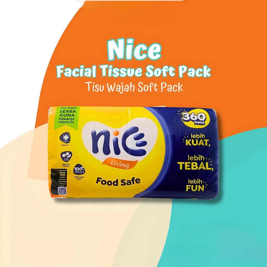Jual Tissue NICE Facial Soft Pack / PASEO Smart Facial (180s/250s ...