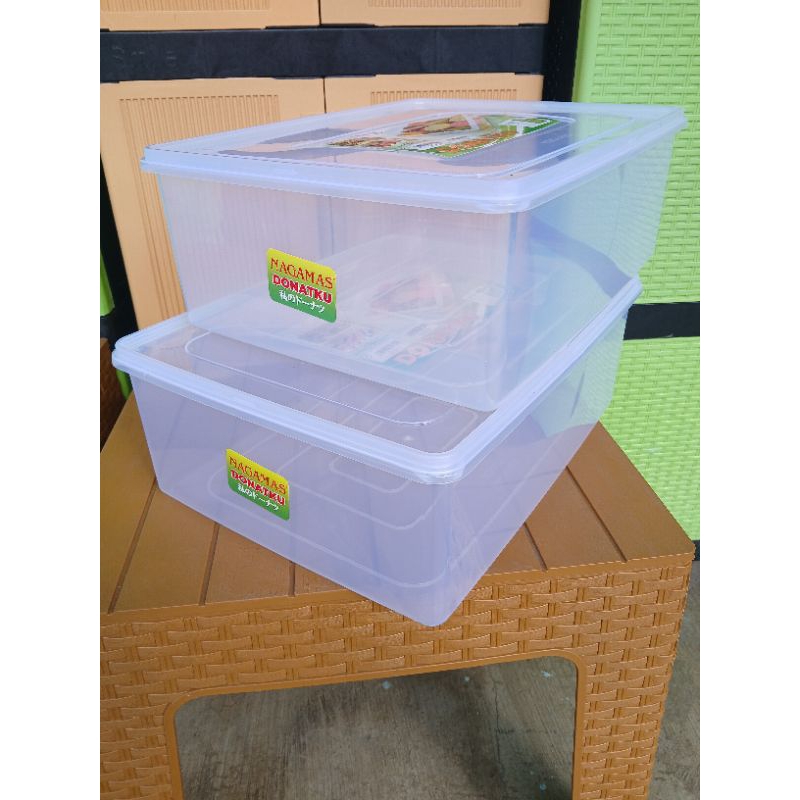 Jual Kotak Donat Plastik Tempat Wadah Donat Makanan Donatku Large ...