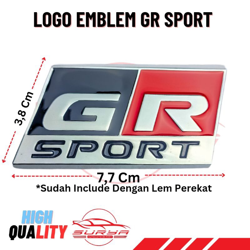 Jual Logo Emblem GR Sport | Shopee Indonesia