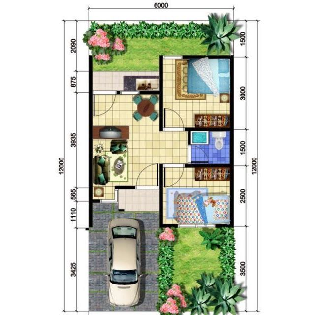 Jual Model denah rumah masa kini dengan style modern | Shopee Indonesia