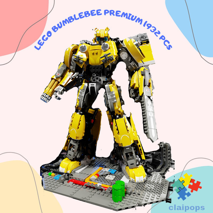 Jual LEGO BRICKS BUMBLEBEE TRANSFORMERS PREMIUM BIG SIZE 1932 PCS ...