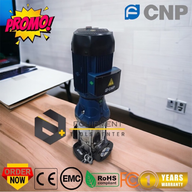 Jual Pompa Cnp Cdmf 3-16 2 hp Pompa Air Vertical Multistage Pump sus ...