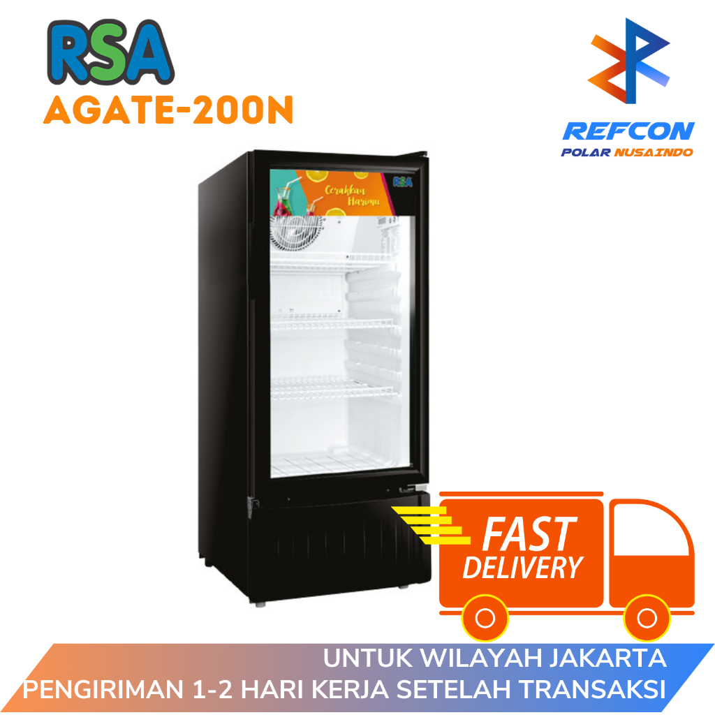 Jual Showcase RSA AGATE 200R / AGATE 200 R [3 Rak] | Shopee Indonesia